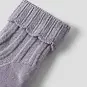 Sokjes Trish (lavender gray) - Schattige Babykleertjes