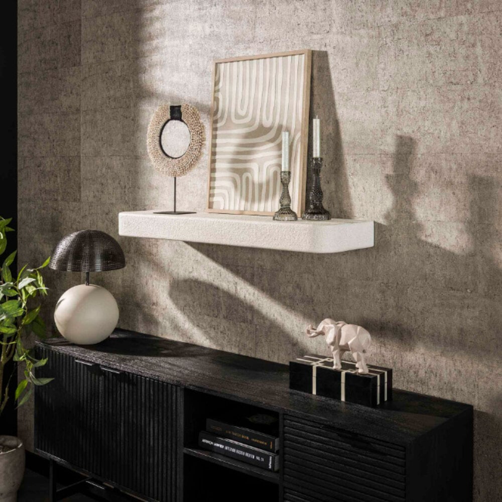 Moderne - Wandplank - Marmer Composiet - 100 cm - Edas