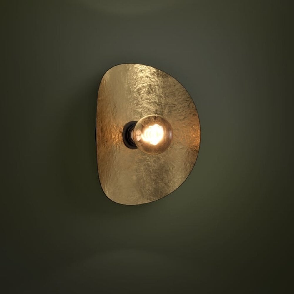Modern - design - wandlamp - zwart goud - Saceda