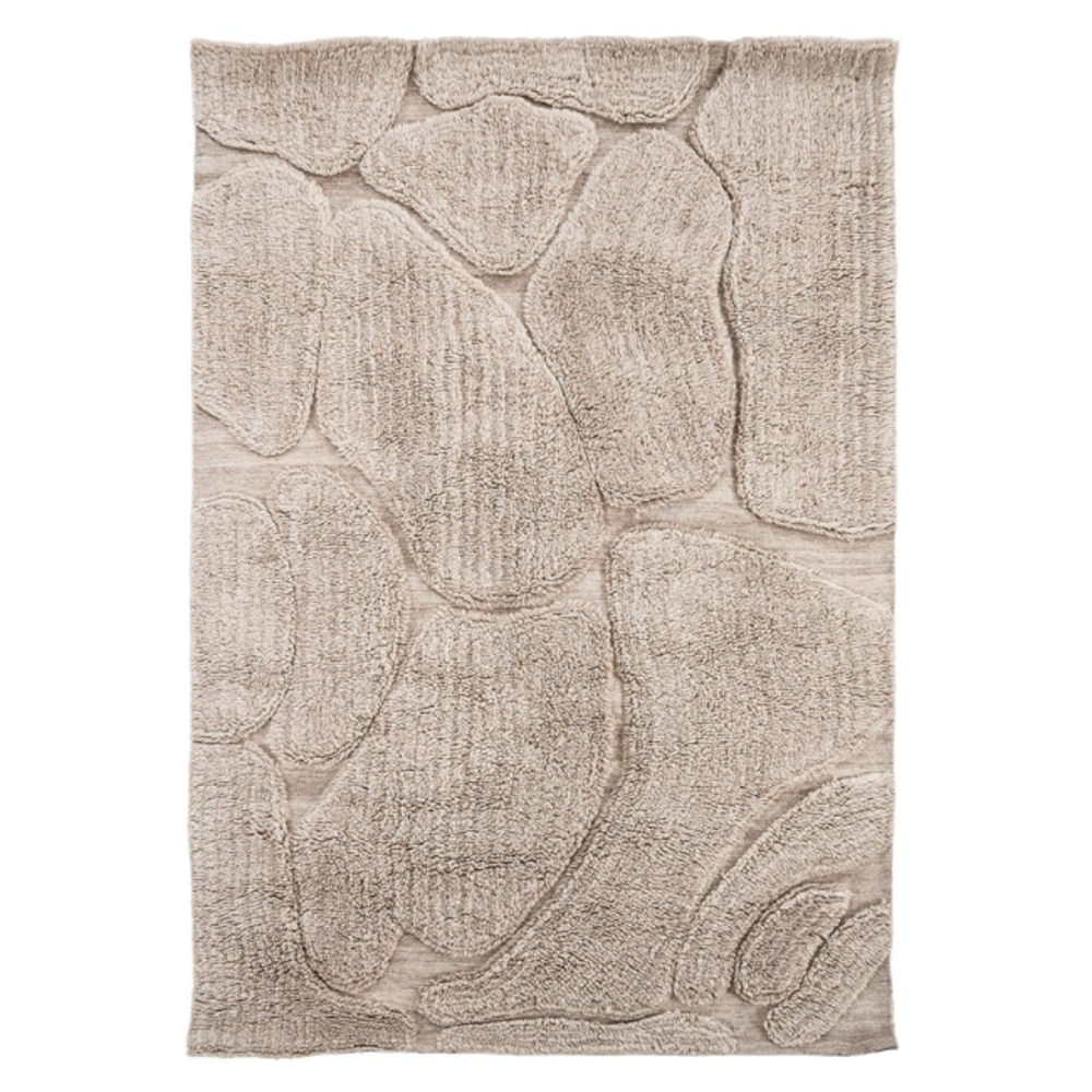 Scandinavisch - Landelijk - Vloerkleed - 160x230 cm - Taupe - Kala