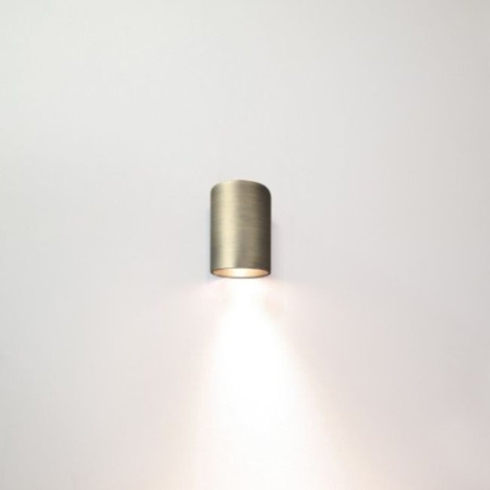 Industriële - wandlamp - 1-lichts - antiek brons - Roulo